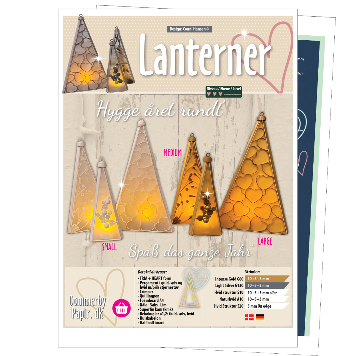 Lanterner - Opskrift - OPSKRIFTER - Dommerby Papir