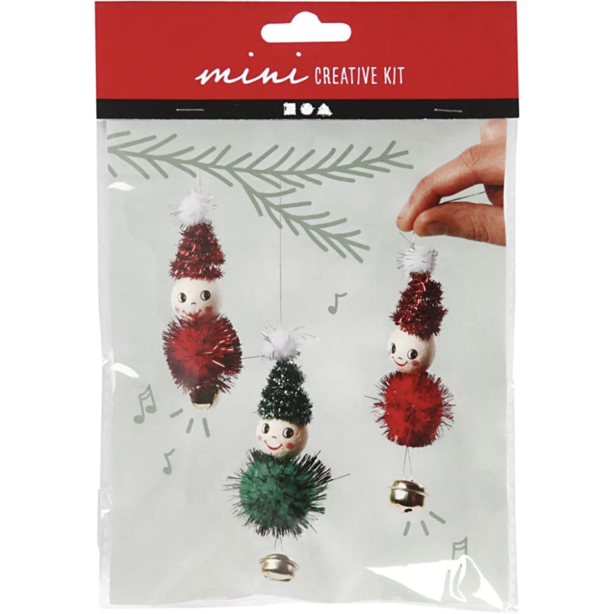 Nisse kit DIY - 3 mini nisser