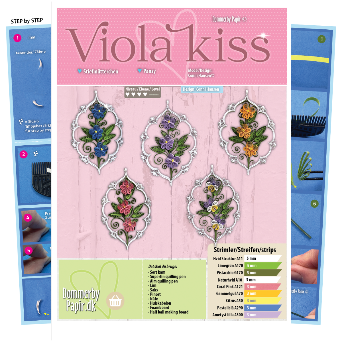 Viola Kiss - Opskrift - FORÅR - SOMMER - Dommerby Papir