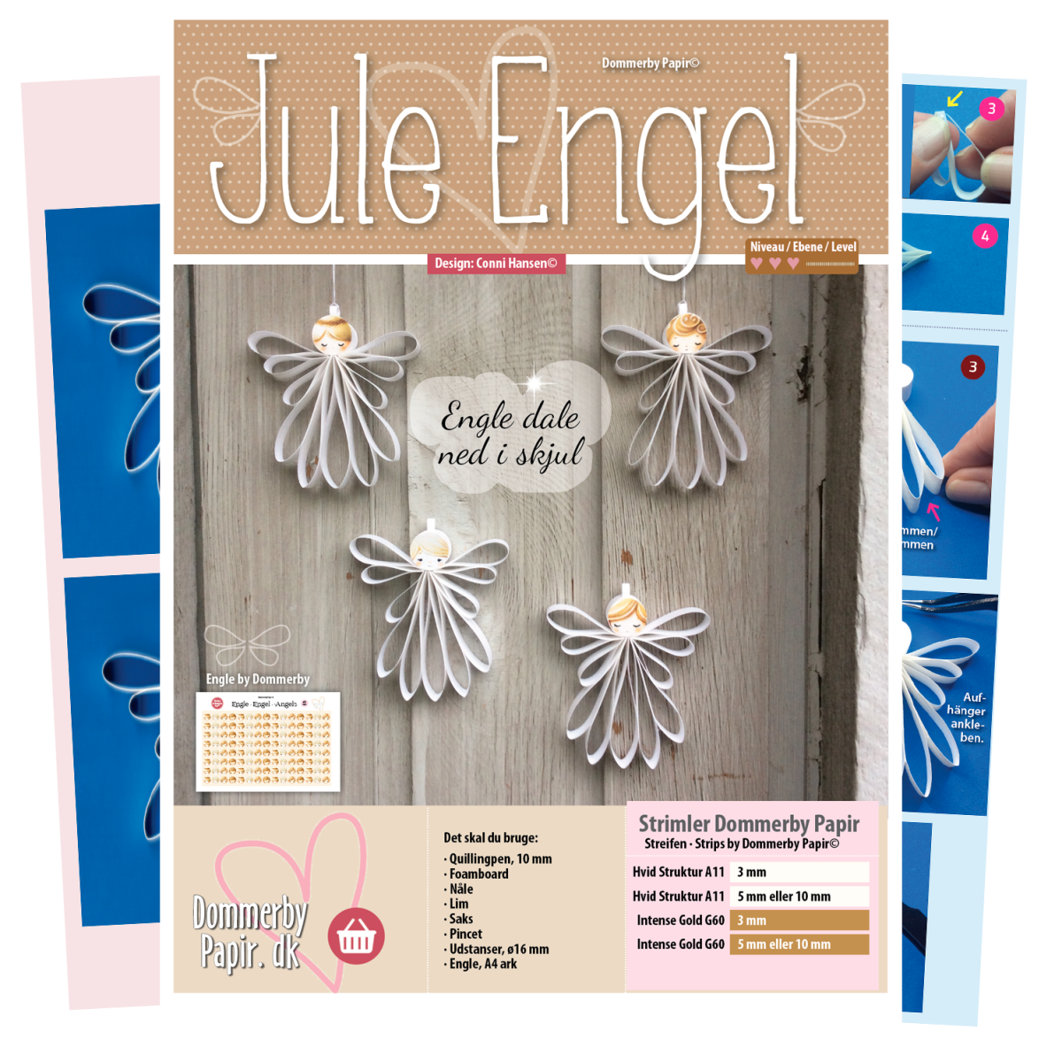 Jule Engle - Opskrift - OPSKRIFTER - Dommerby Papir